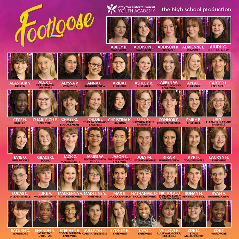 High School Musical Production Program | Drayton Entertainment Youth ...