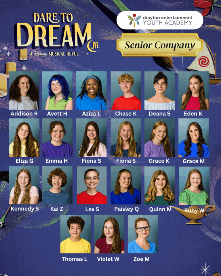 Meet the Cast of Disney’s Dare to Dream Jr. | Drayton Entertainment Youth Academy